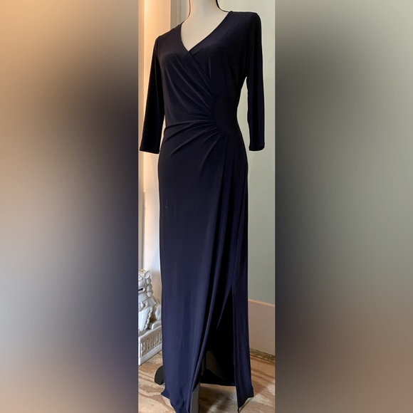 Laundry by Design | Dresses | Laundry By Design Blue Long Stretch Dress ...